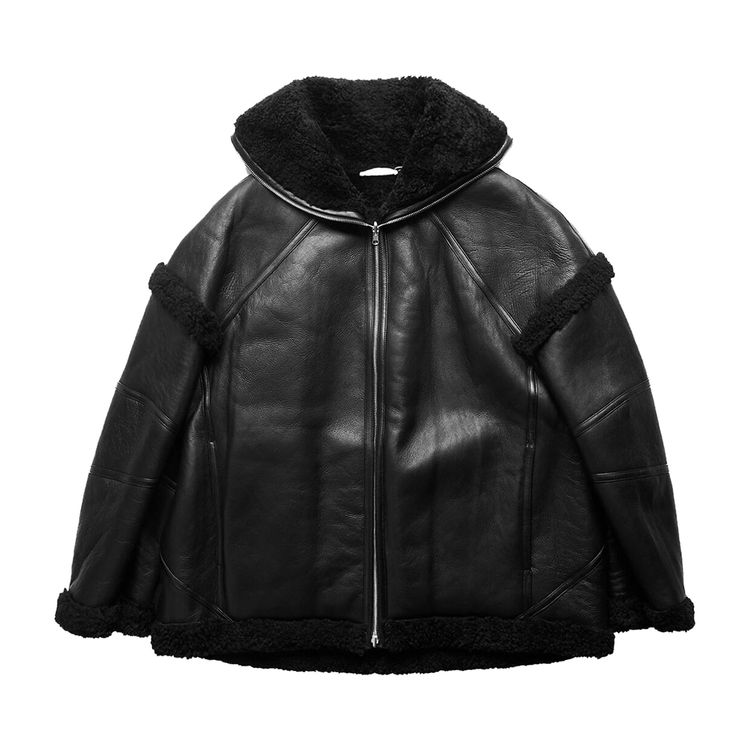 Buy Helmut Lang Apex Teddy Jacket 'Black' - O07HM499 A3P BLAC | GOAT