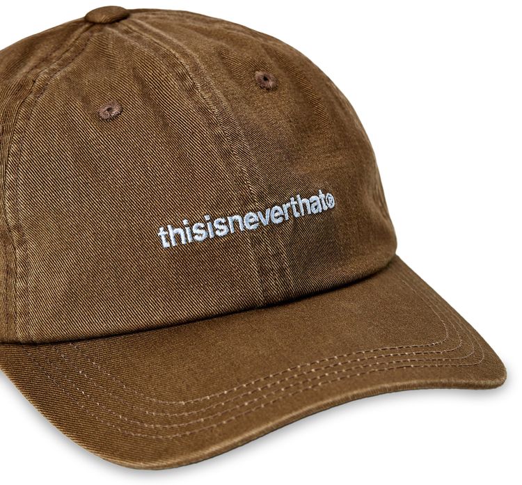 Buy thisisneverthat T-Logo Cap 'Washed Brown' - TN243WHWBC01 WASH | GOAT
