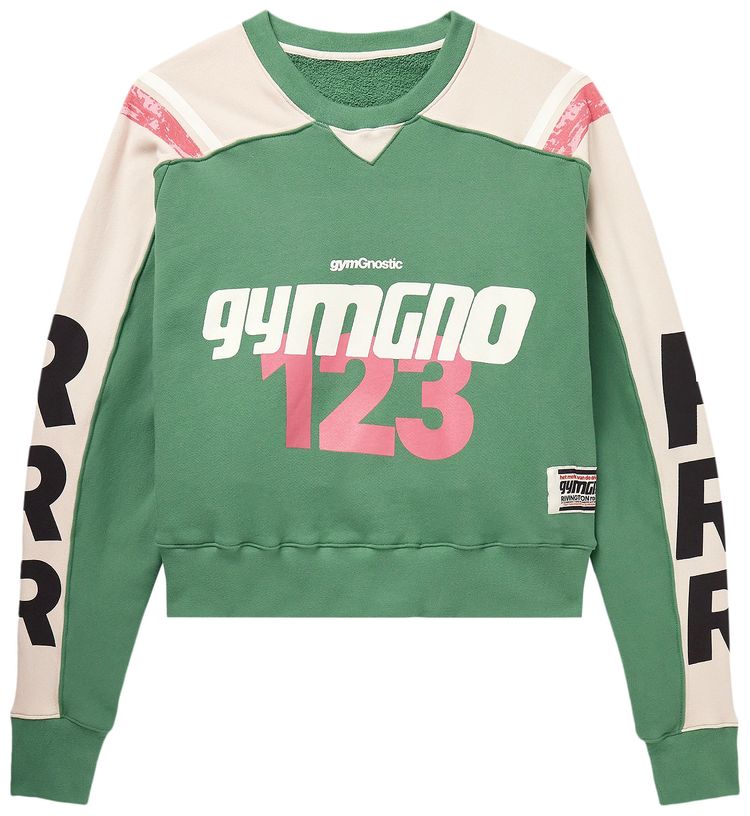 Buy RRR123 Agape Crewneck 'Green' - AGAP CN20 GREE | GOAT