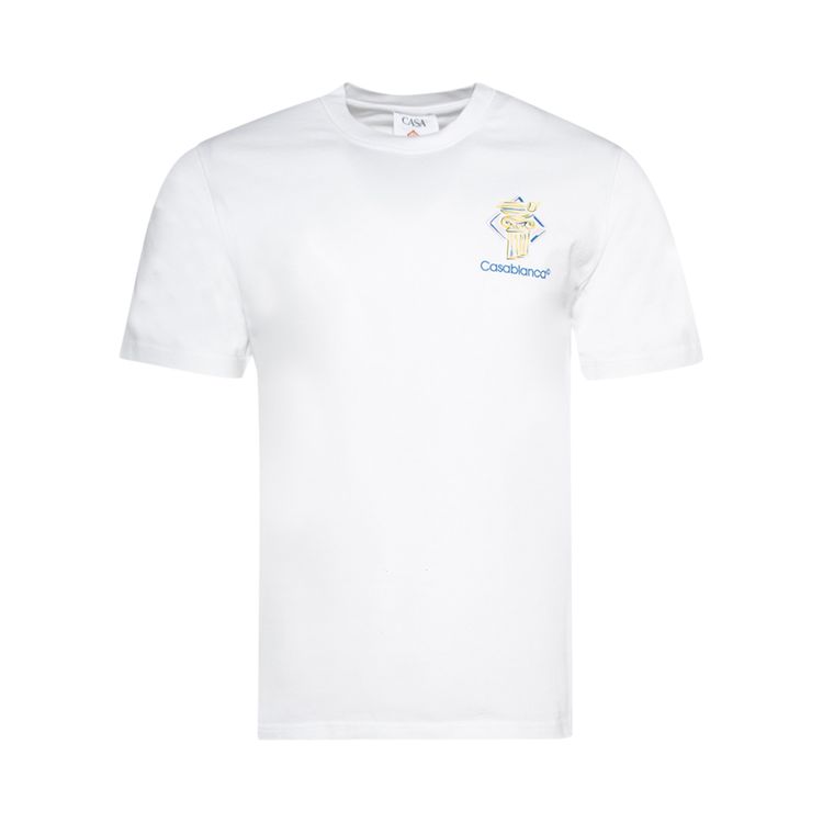 Buy Casablanca Diamond Column T-Shirt 'White' - MPS25 JTS 001 04 WHIT ...