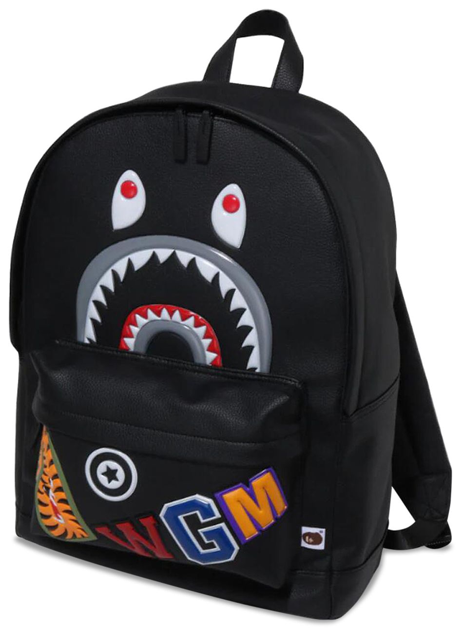 Buy BAPE Shark Day Pack 'Black' - 1K70 189 005 BLACK | GOAT