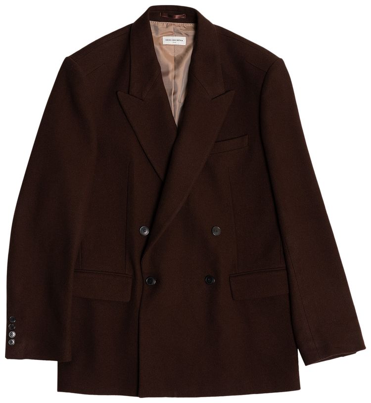 Buy Dries Van Noten Bishop Jacket 'Brown' - 242 020419 9236 BROW | GOAT