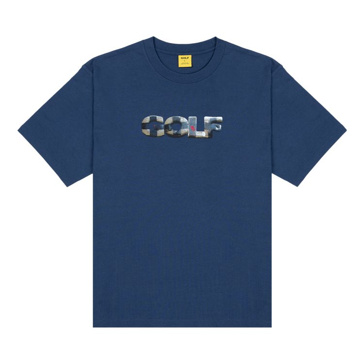 Buy GOLF WANG Bricks Tee 'Navy' - FW24T1015 NAVY | GOAT