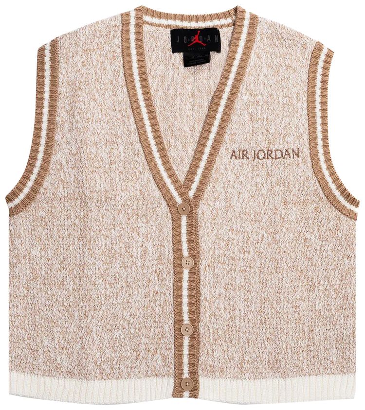 Buy Air Jordan Knit Vest 'Sail' - FV7113 133 | GOAT