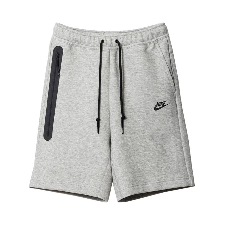 Buy Nike Sportswear Tech Fleece Shorts 'Birch Heather/Black' - FB8171 ...