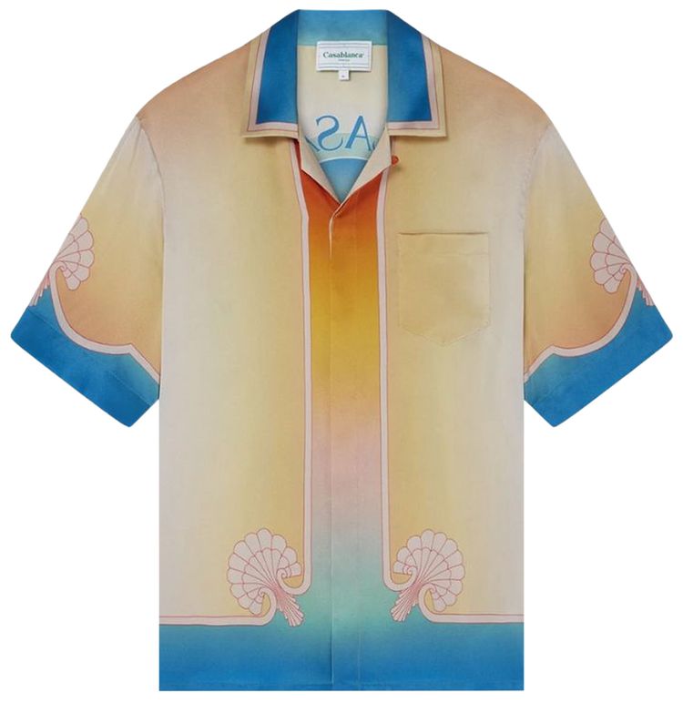 Buy Casablanca Cuban Collar Short-Sleeve Shirt 'Multicolor' - U MPF24 ...