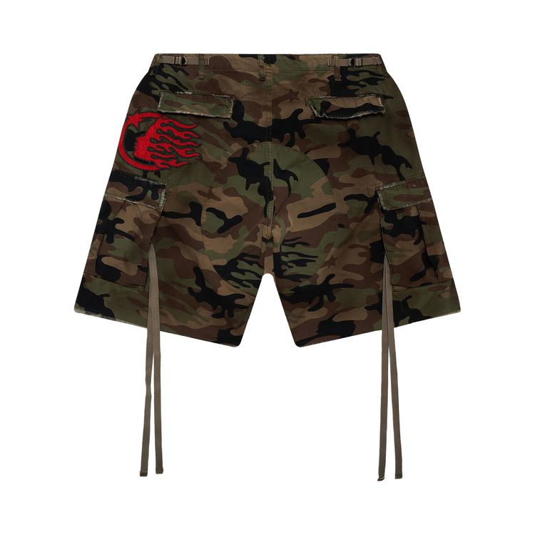 Buy Hellstar Cargo Shorts 'Camo' - HSCXSHO02 CAMO | GOAT