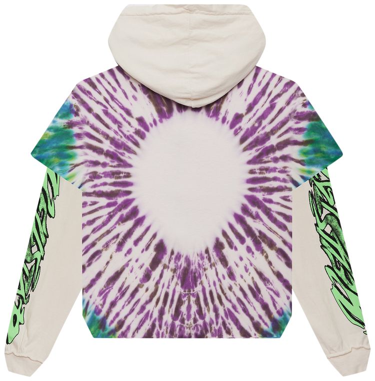 Buy Hellstar Tye-Dye Zip-Up Hoodie 'Multicolor' - HSCXZIP01 MULT | GOAT