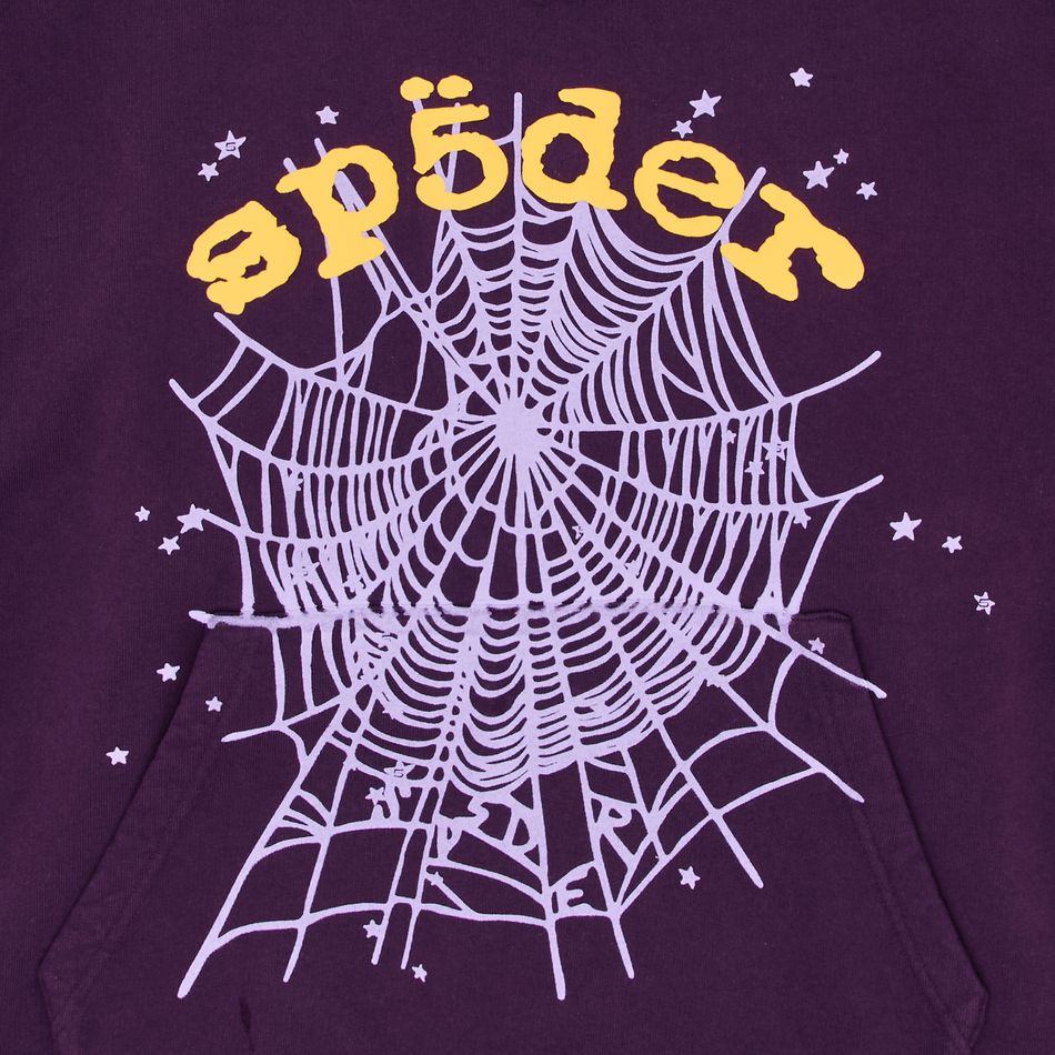 Buy Sp5der OG Web V2 Hoodie 'Purple' - SS36FW24PRP | GOAT