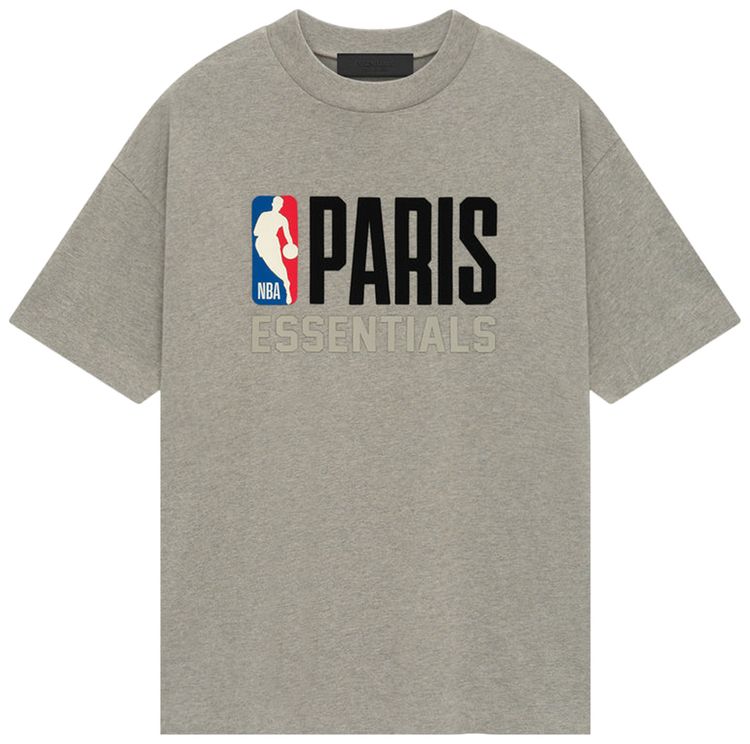 Buy Fear of God Essentials x NBA Paris Tee 'Warm Heather ...