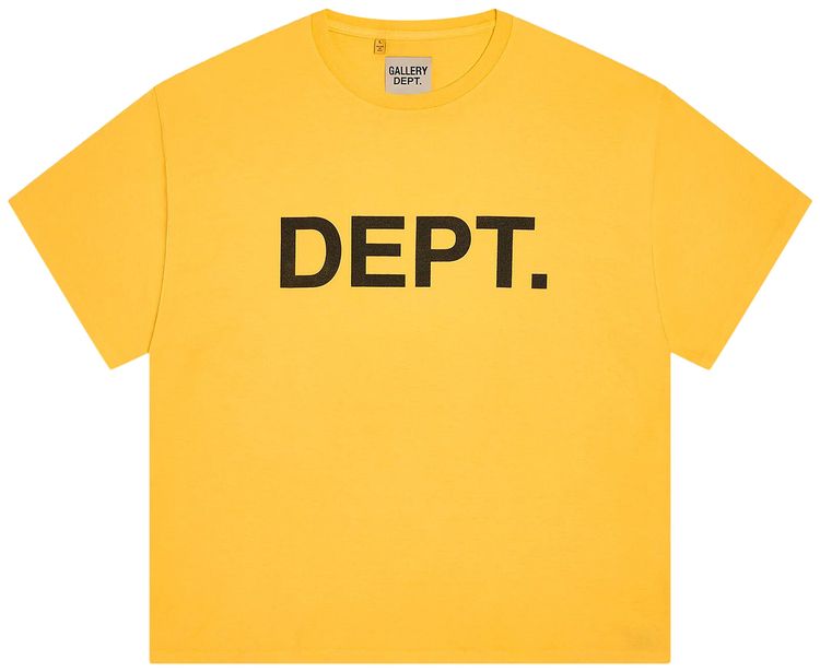 Buy Gallery Dept. Standard Tee 'Gold Yellow' - DST 10072 GOLD | GOAT