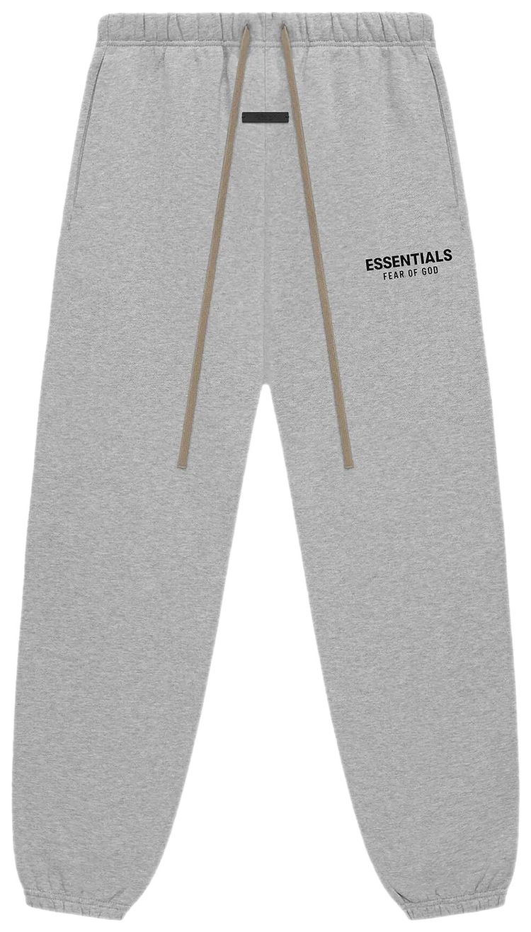 Buy Fear of God Essentials Fleece Sweatpant 'Light Heather Grey ...