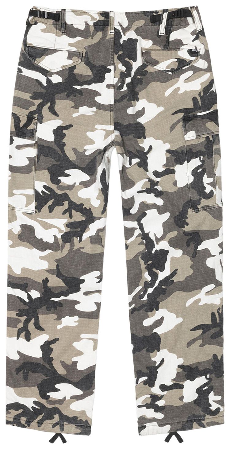 Buy Stussy Ripstop Military Cargo Pant 'Snow Camo' - 116668 SNOW | GOAT CA
