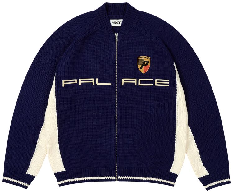 Buy Palace Posh Knit 'Navy' - P27KW012 | GOAT