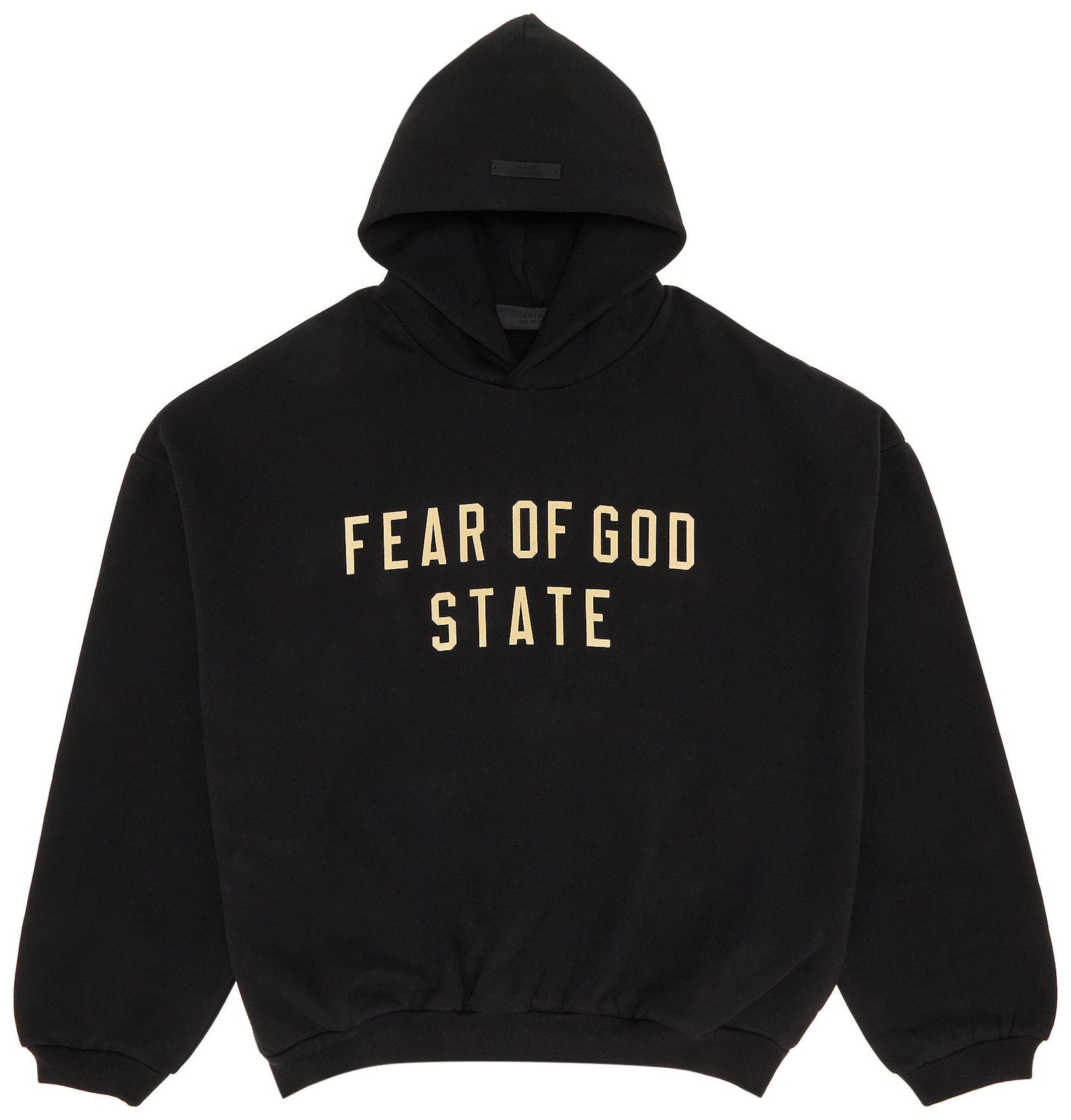 Buy Fear of God Essentials Fleece Hoodie 'Black' - 192BT246250F | GOAT