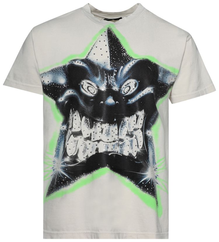 Buy Hellstar Star T-Shirt 'White' - HSCXTEE01 WHIT | GOAT