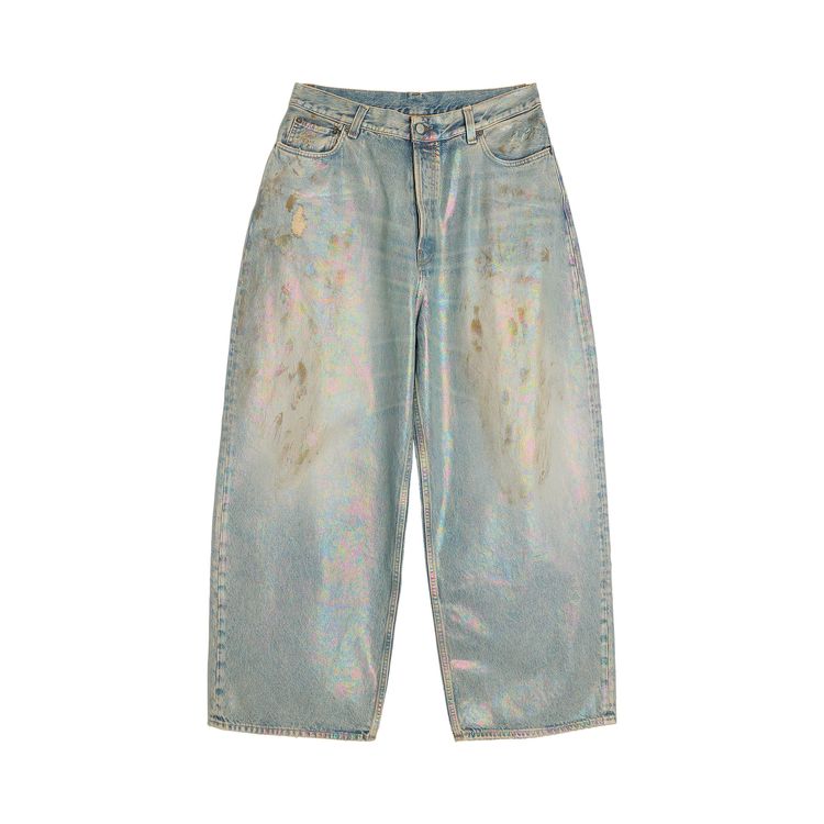 Buy Acne Studios Super Baggy Fit Jeans 'Mid Blue' - C00077 GOAT MID | GOAT