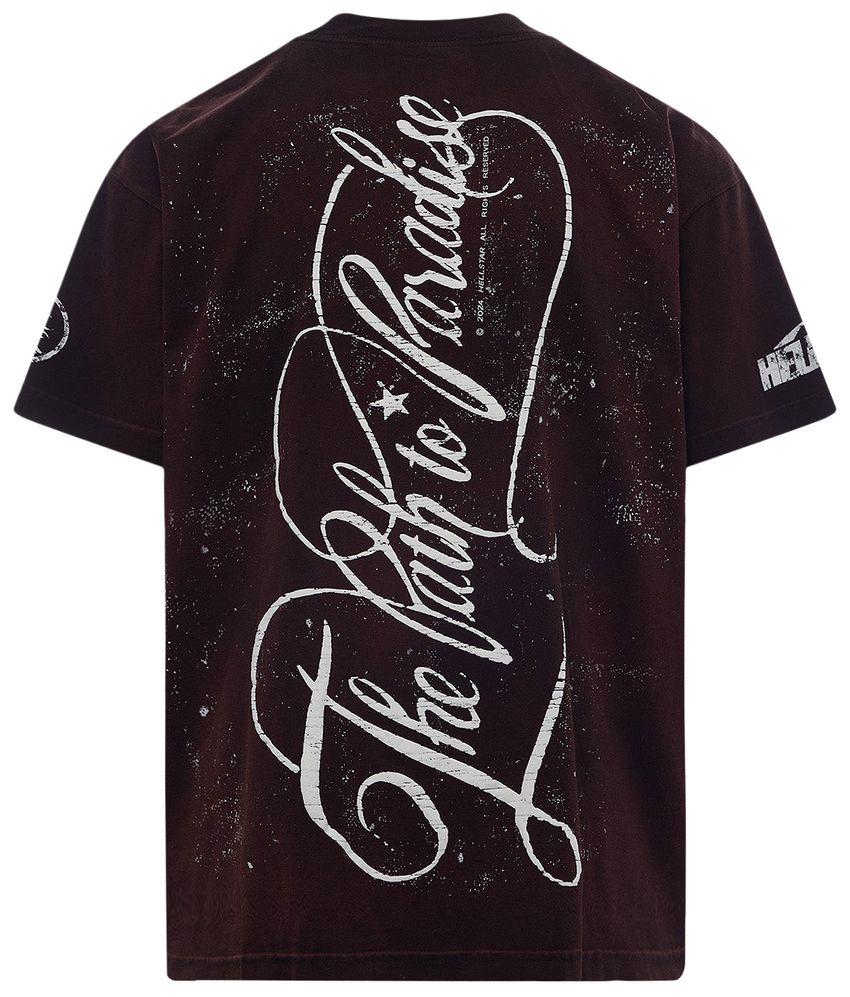 Buy Hellstar Cherubs T-Shirt 'Brown' - HS03TEE001 BROW | GOAT