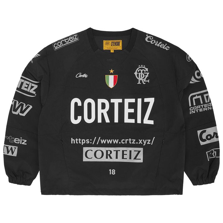 Buy Corteiz Sponsors Training Pullover 'Black' - 07892 1SS2504CSTPB ...