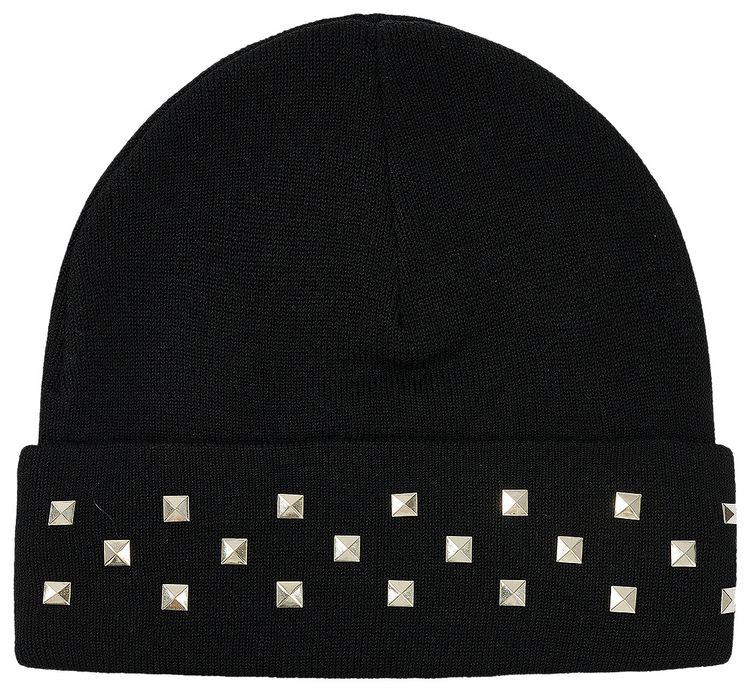 Buy Palace Emotional Studded Beanie 'Black' - P28BN003 | GOAT