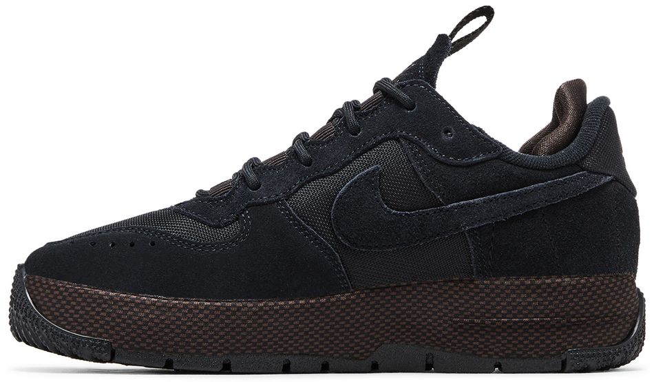 Buy Nike Wmns Air Force 1 Wild 'Black Velvet Brown' - FB2348 001 | GOAT