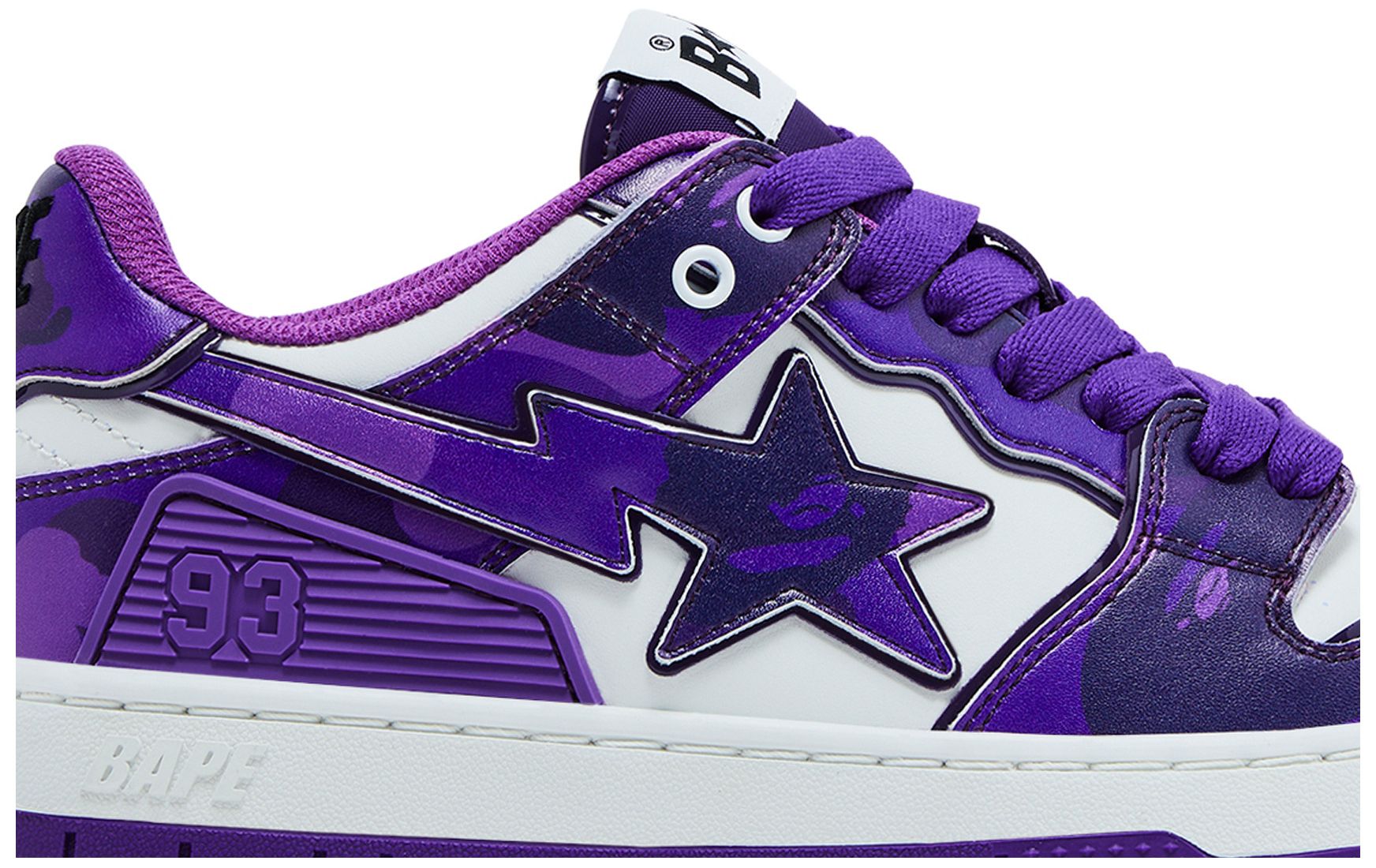 Buy BAPE Sk8 Sta #1 M2 'Purple' - 1K80191310 PRP | GOAT