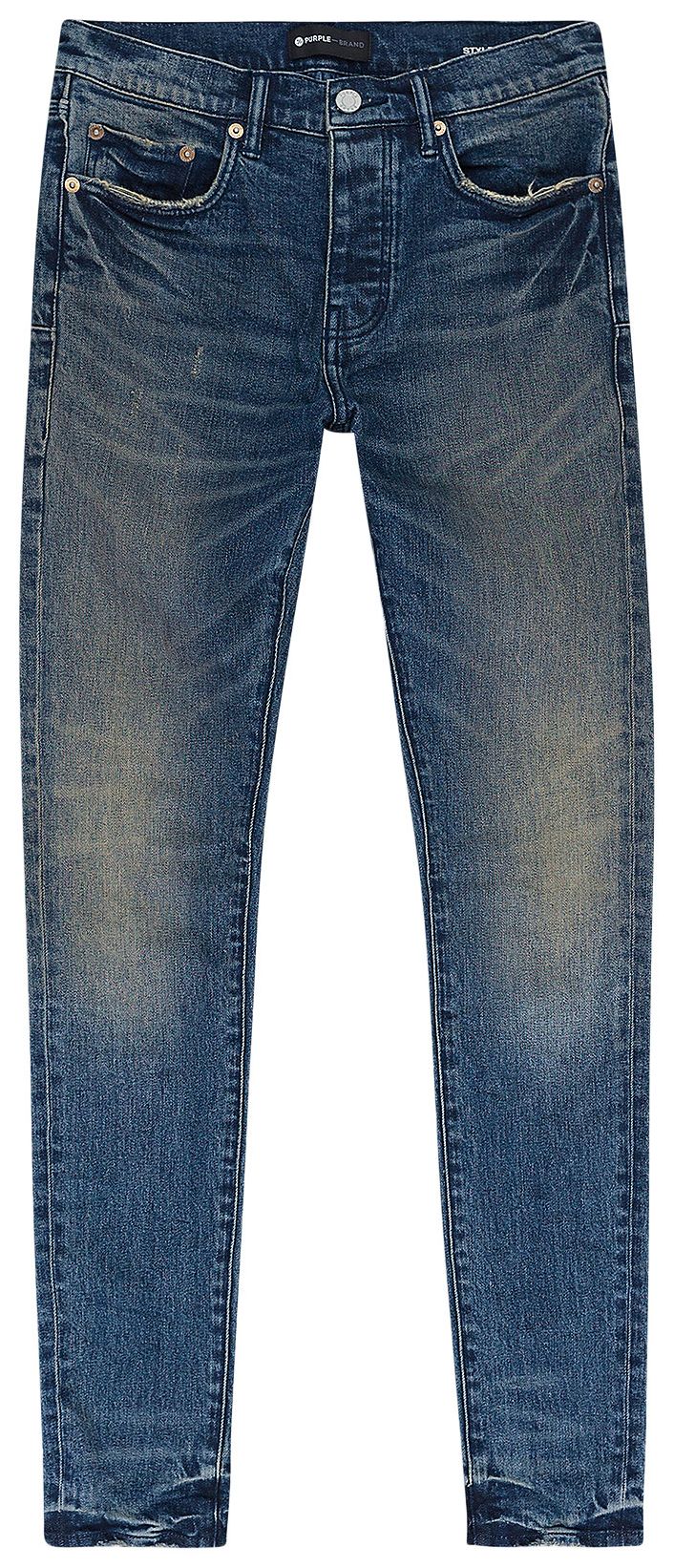 Buy PURPLE BRAND Dirty Skinny Jeans 'Indigo' - P001 VDMI422 | GOAT