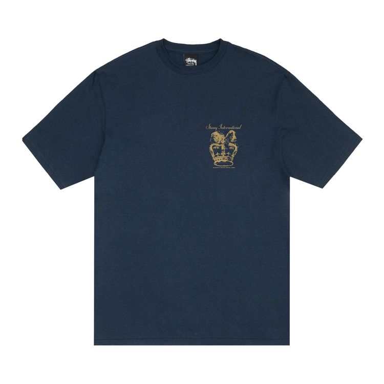 Buy Stussy Dog Crown Tee 'Navy' - 1905099 NAVY | GOAT