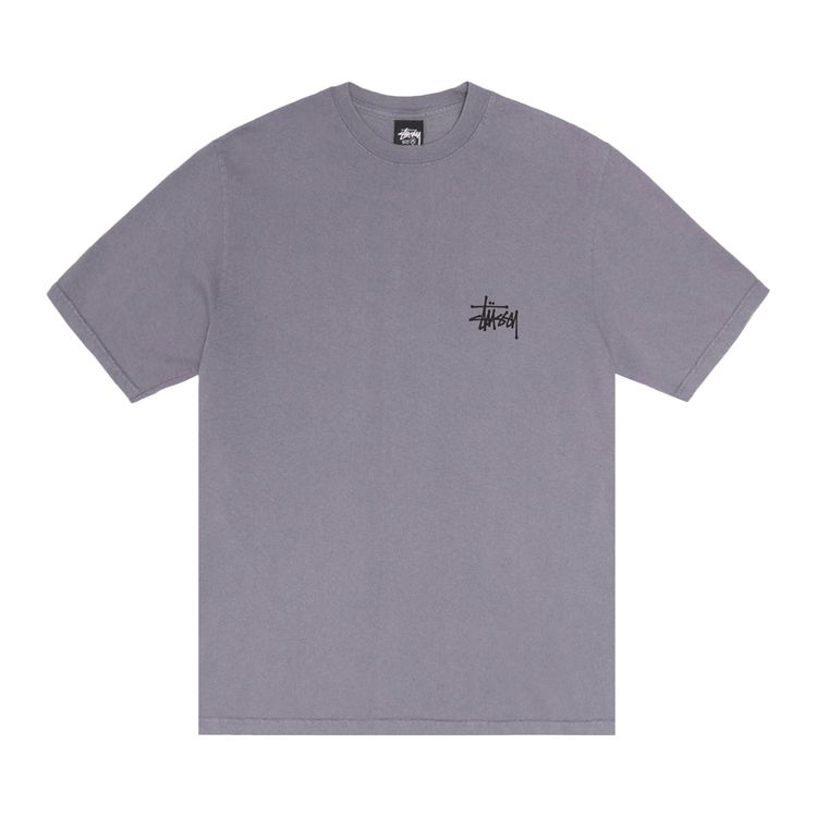 Buy Stussy Built In USA Tee Pigment Dyed 'Shark' - 1905059 SHAR | GOAT