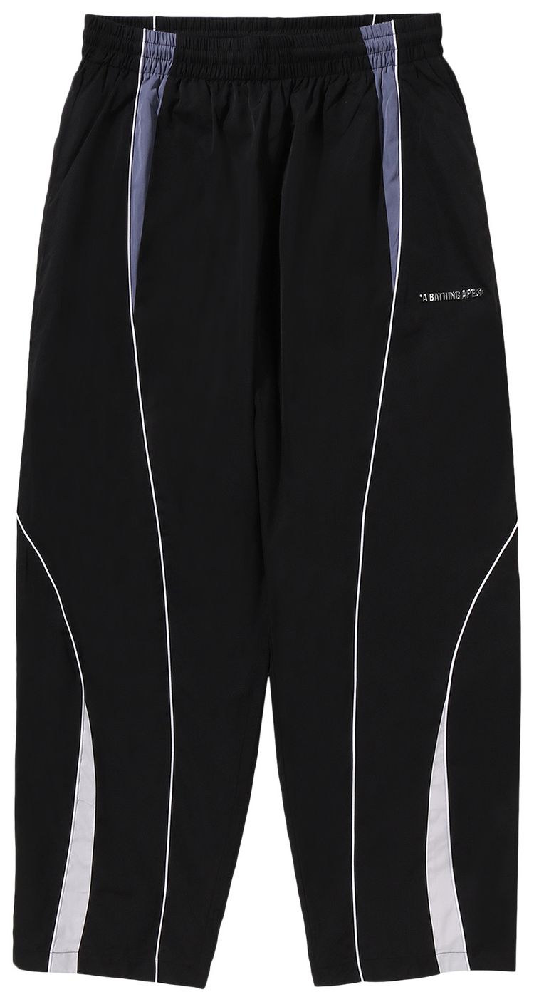 Buy BAPE Bathing Ape Logo Nylon Track Pants 'Black' - 1L30 152 304 ...
