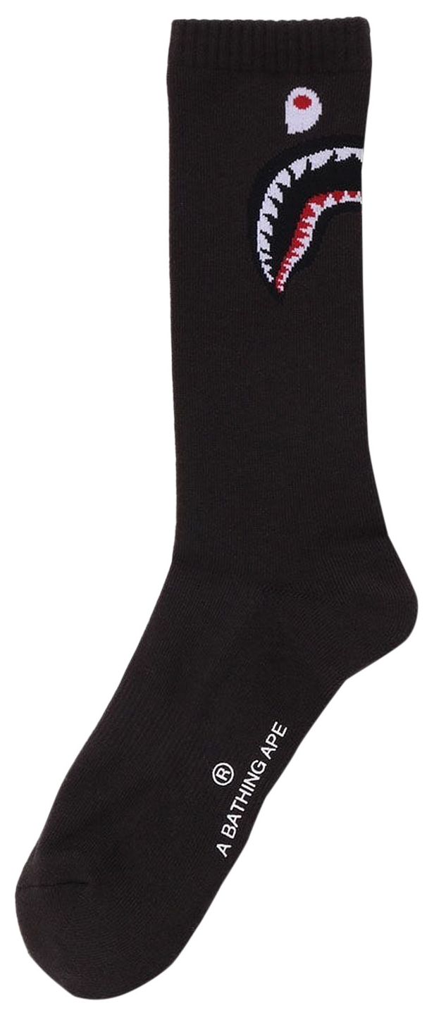 Buy BAPE Shark Socks 'Black' - 1K80 184 002 BLACK | GOAT