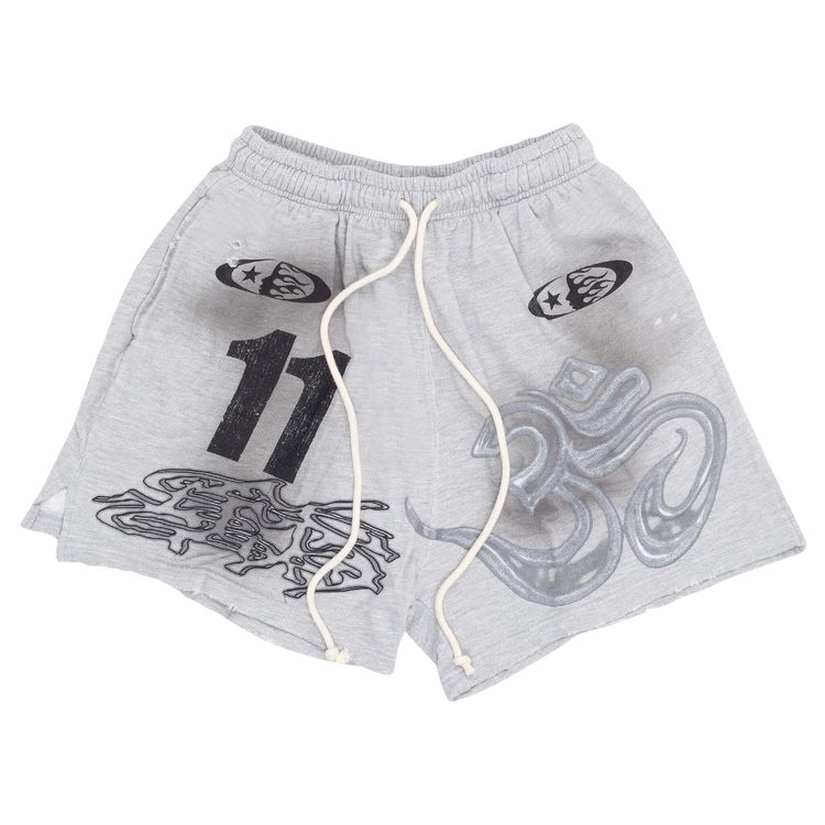 Buy Hellstar Yoga Shorts 'Grey' - HSCXPNT02 GREY | GOAT