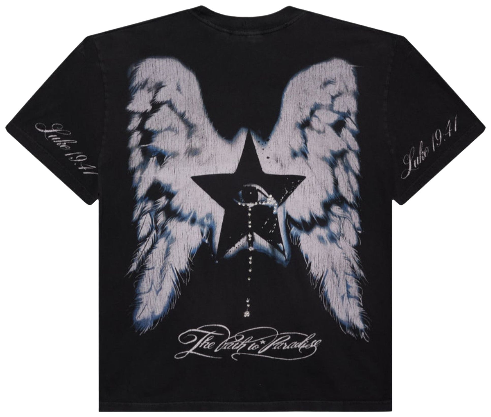 Buy Hellstar Jesus Wept T-Shirt 'Black' - HSCXTEE03 BLAC | GOAT