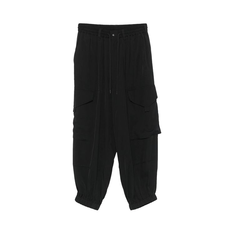Buy Y-3 Rayon Twill Pants 'Black' - JN4872 | GOAT