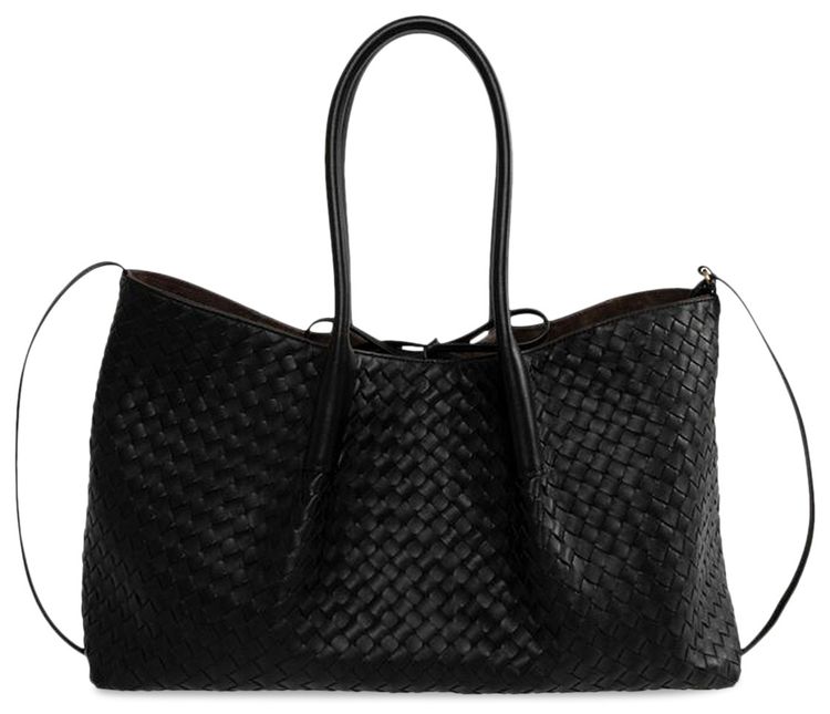 Buy Bottega Veneta Pinacoteca Reversible Tote Bag 'Black/Fondant' - 817166 V5AG1 1206 | GOAT