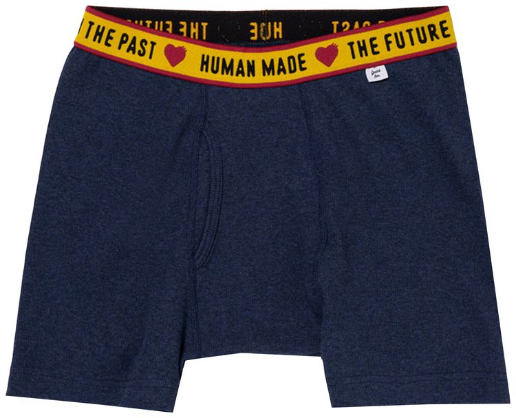 Buy Human Made Boxer Brief 'Navy' - HM29GD089 NAVY | GOAT