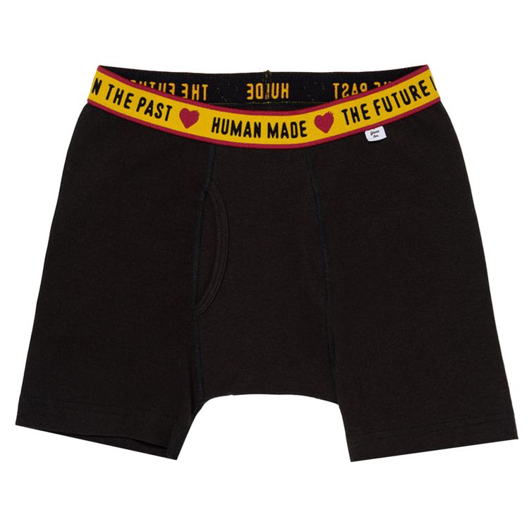 Buy Human Made Boxer Brief 'Black' - HM29GD089 BLAC | GOAT
