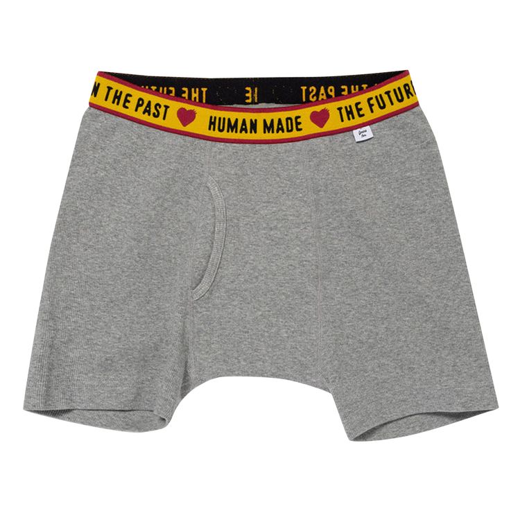 Buy Human Made Boxer Brief 'Grey' - HM29GD089 GREY | GOAT