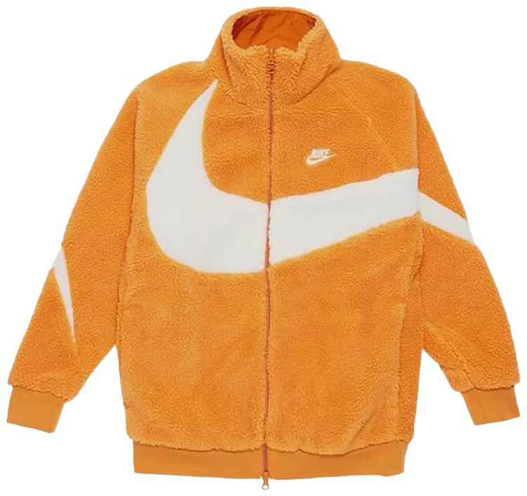 Buy Nike Big Swoosh Reversible Boa Jacket (Asia Sizing) 'Hot Curry ...