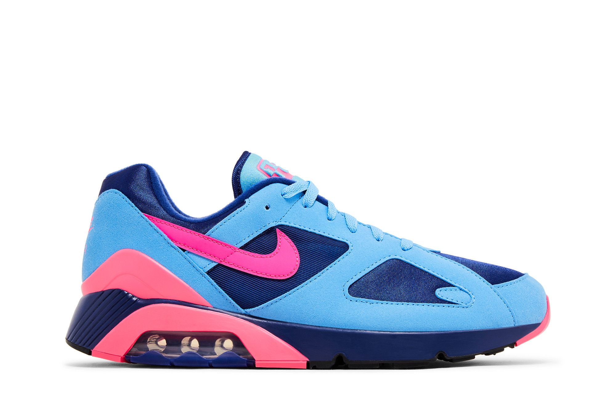 Buy Nike Air Max 180 'University Blue Hyper Pink' - HQ1706 401 | GOAT