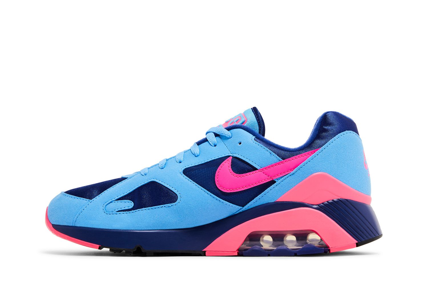 Buy Nike Air Max 180 'University Blue Hyper Pink' - HQ1706 401 | GOAT