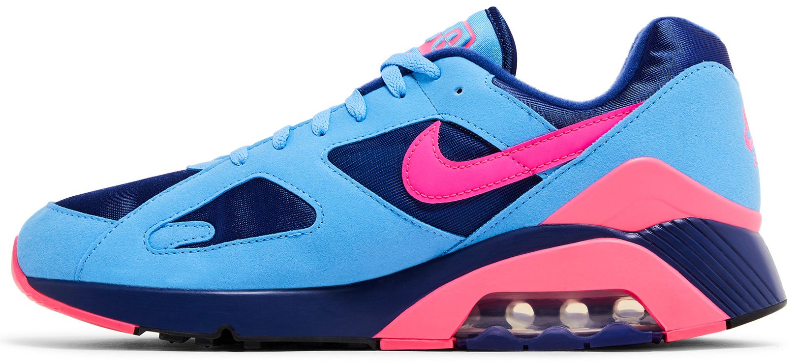 Buy Nike Air Max 180 'University Blue Hyper Pink' - HQ1706 401 | GOAT