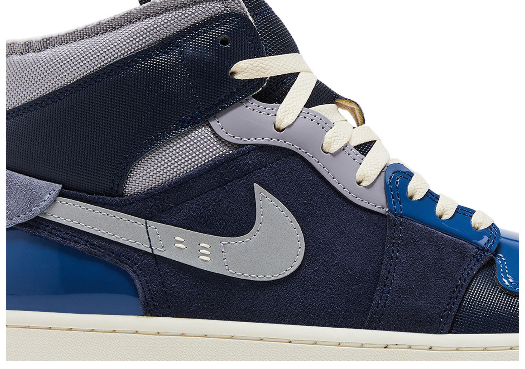 Buy Air Jordan 1 Mid SE Craft 'Inside Out - Obsidian' - DR8868 400 | GOAT