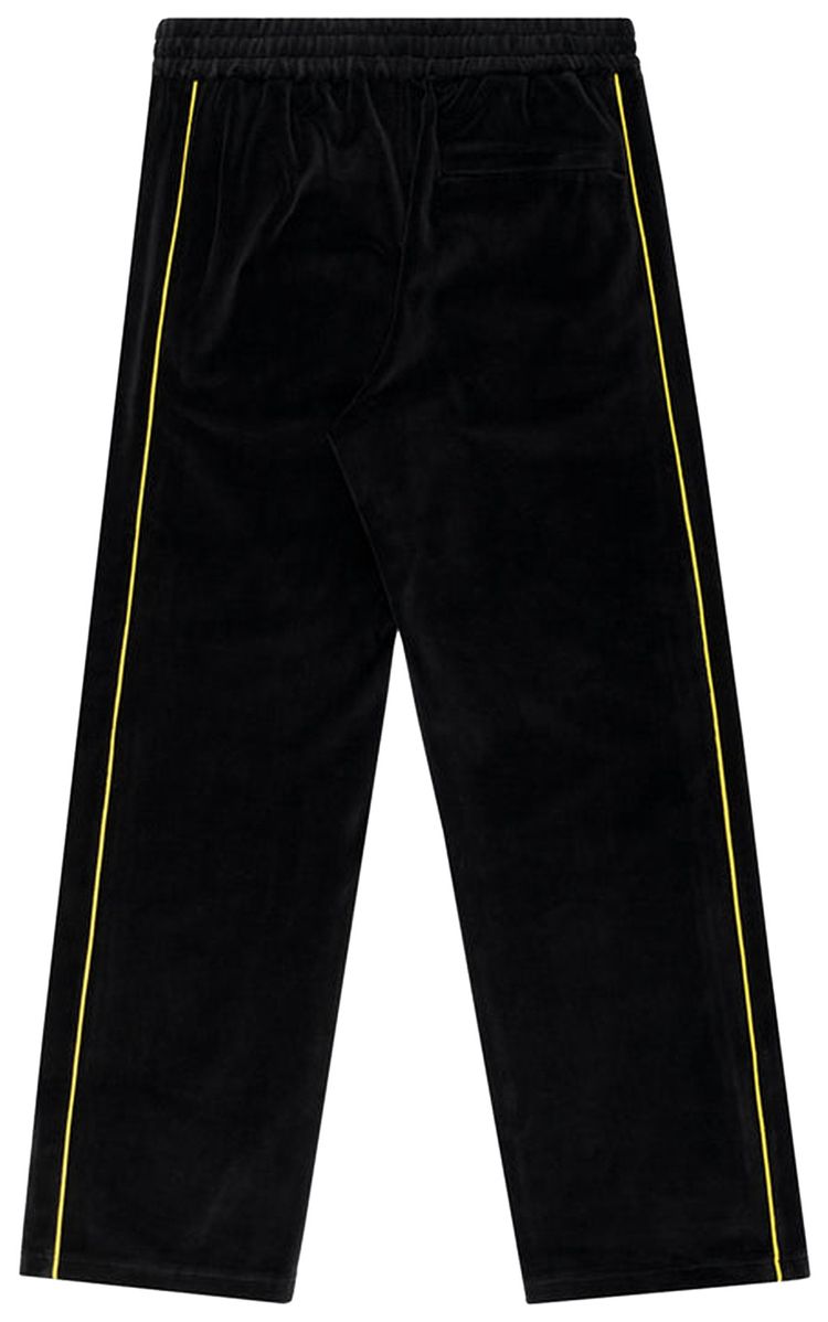 Buy Sp5der Outline Velour Track Pant 'Black' - P23FW24BLK | GOAT