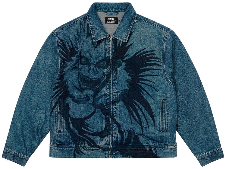 Buy Palace x Death Note Ryuk Jacket 'Stone Wash' - P28JK005 | GOAT