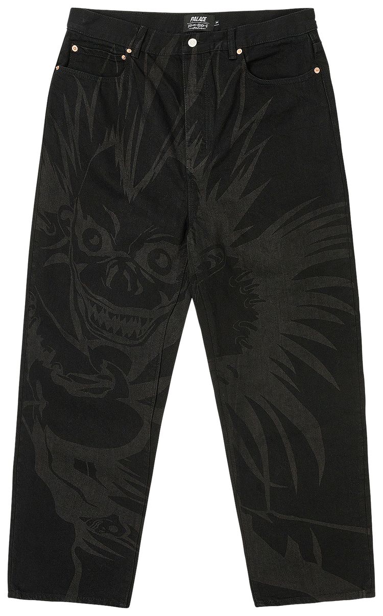 Buy Palace x Death Note Ryuk P45 Jean 'Black' - P28T009 | GOAT