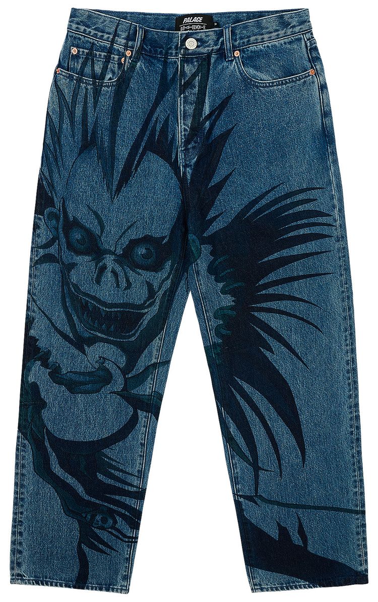 Buy Palace x Death Note Ryuk P45 Jean 'Stone Wash' - P28T007 | GOAT