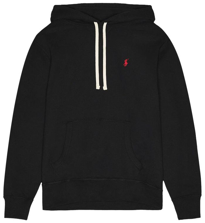Buy Polo Ralph Lauren Long-Sleeve Fleece Hoodie 'Black' - 710766778008 ...