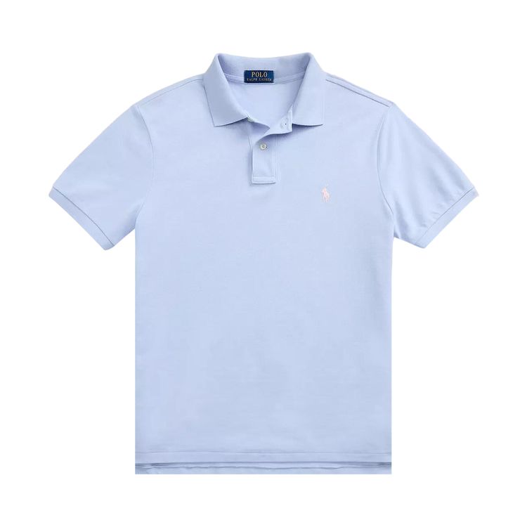 Buy Polo Ralph Lauren Short-Sleeve Mesh Polo 'Cornflower Blue ...