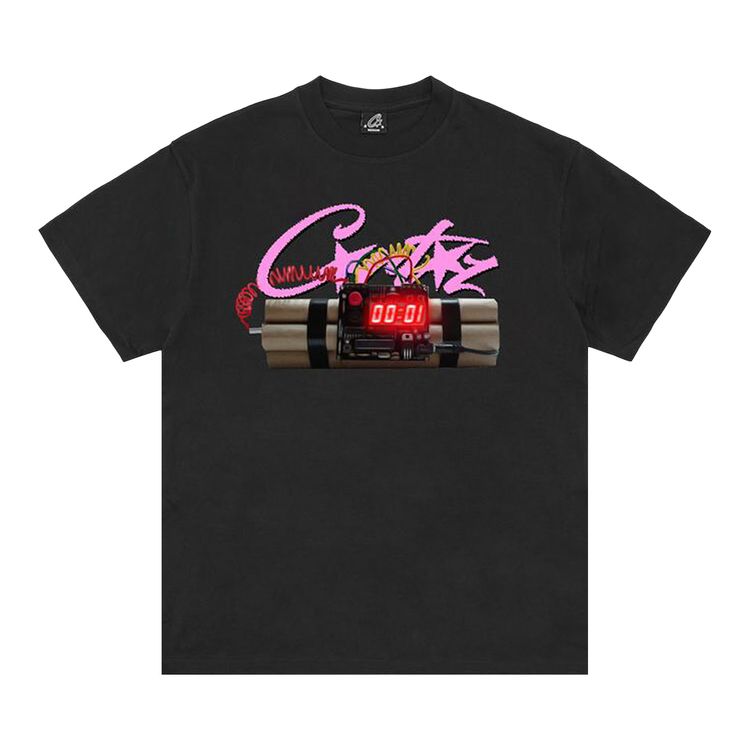 Buy Corteiz No Time 4 Luv Tee 'Black' - 07892 1SS2504CNT4LT BLAC | GOAT